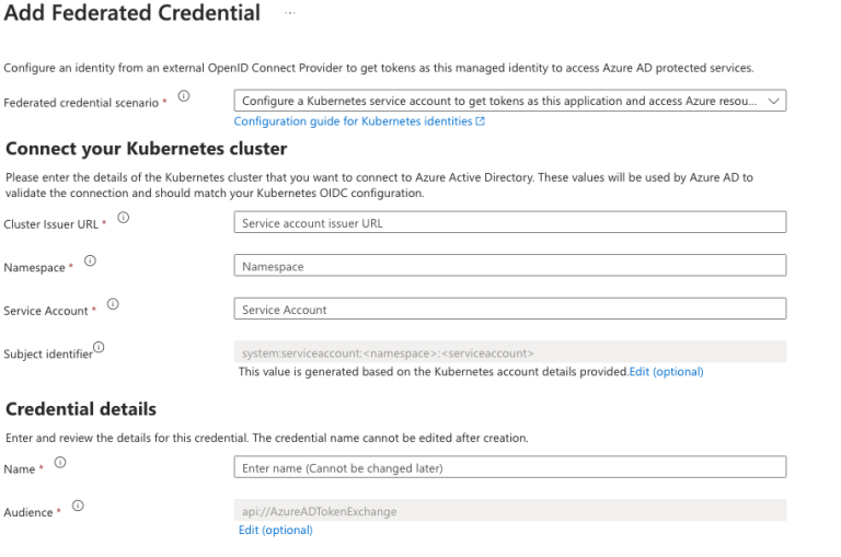 AKS Federated Identity Credentials - Saman Ahmadi - Blog